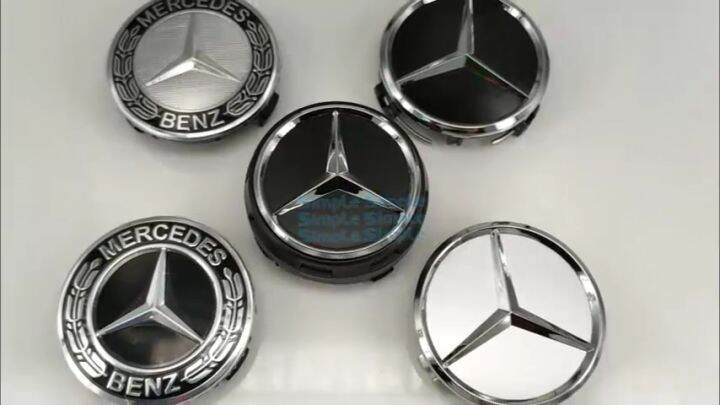 Mercedes-Benz Wheel Center Rim Caps 75mm High Quality Wheel Cap Tyre ...