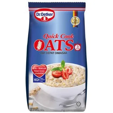 Dr Oetker Quick Cook Oats 800g | Lazada