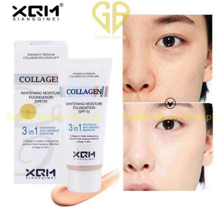 GB Collagen Whitening Moisture Liquid foundation SPF15 3in1 whitening ...