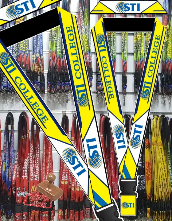 STI COLLEGE - ID LACE LANYARD ID SLING LANYARDS | Lazada PH