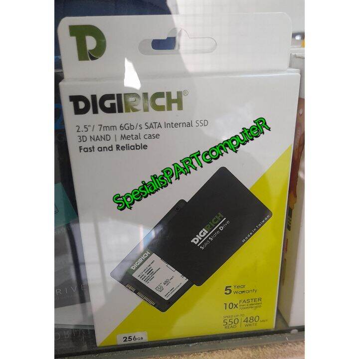 SSD INTERNAL SATA 256GB.ORIGINAL DIGIRICH | Lazada Indonesia