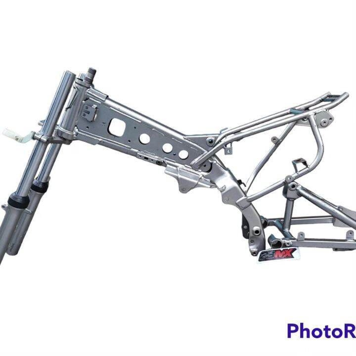 BODY FRAME RANGKA KLX 110 KLX110 MINITRAIL ORIGINAL KAWASAKI PNP MESIN ...