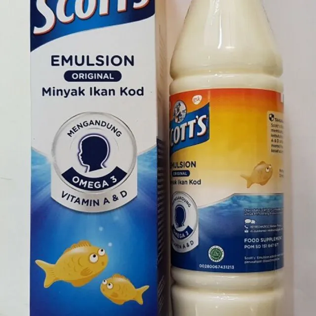 Scotts emulsion original 400 ml | Lazada Indonesia