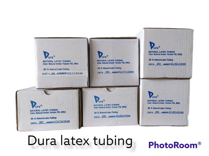 Dura latex tubing Color natural Amber Tensile PSL(Min) | Lazada.co.th