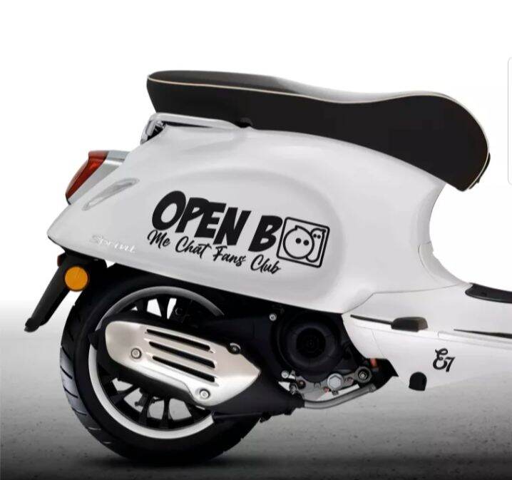 STIKER CUTTING OPEN BO ME CHAT / STRIPING OPEN BO ME CHAT SIMPEL UNTUK ...