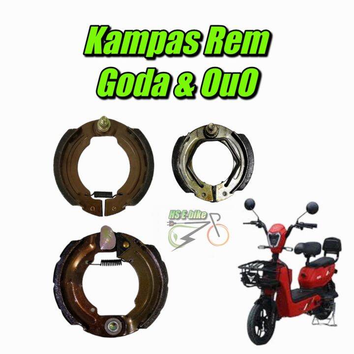 Kampas Rem Ori Sepeda Listrik Goda - OuO mo | Lazada Indonesia