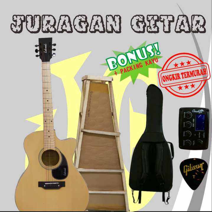 gitar akustik lakewood free packing kayu | Lazada Indonesia