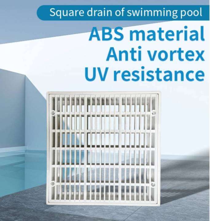 Main Drain Square shape for swimming Pool 12x12 | Lazada.co.th