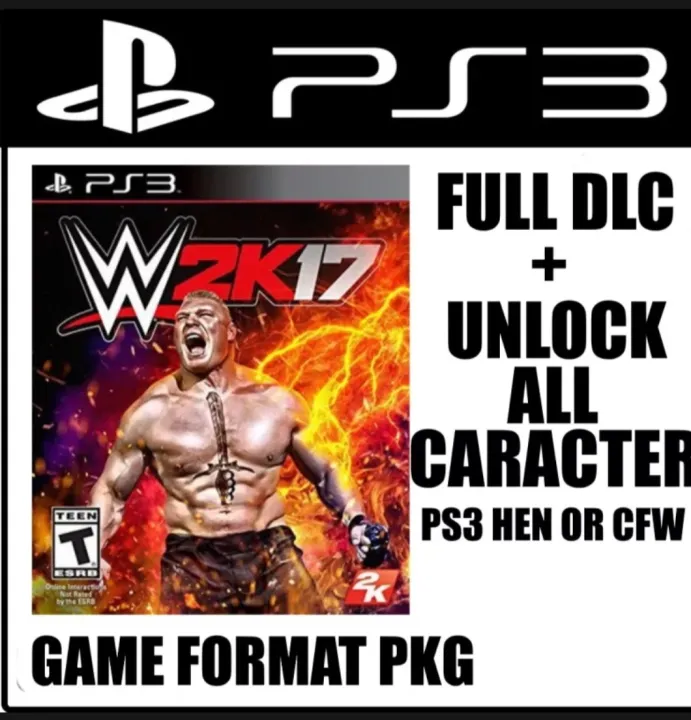 Smackdown 2017 wwe2k17 ps3 hen cfw via flashdisk | Lazada Indonesia
