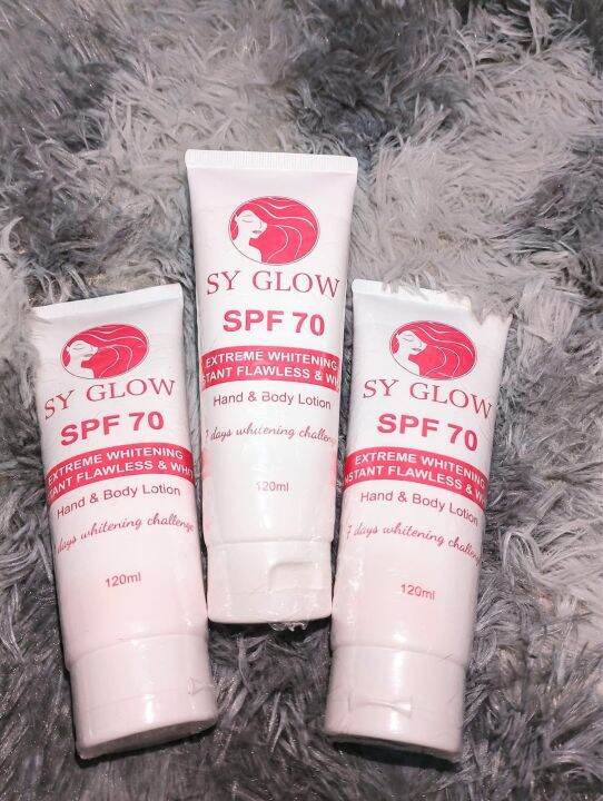 SY Glow Extreme Whitening Spf 70 | Lazada PH