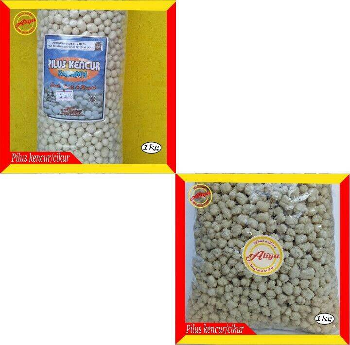 Pilus kencur\cikur Karamy / Dua sari (1kg). Camilan enak renyah gurih ...