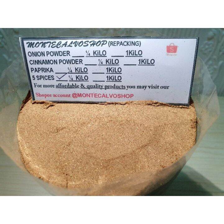 5spices powder available 1-kg 500g 250g | Lazada PH