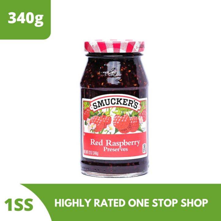 Smucker's Red Raspberry Preserves, 340g | Lazada PH