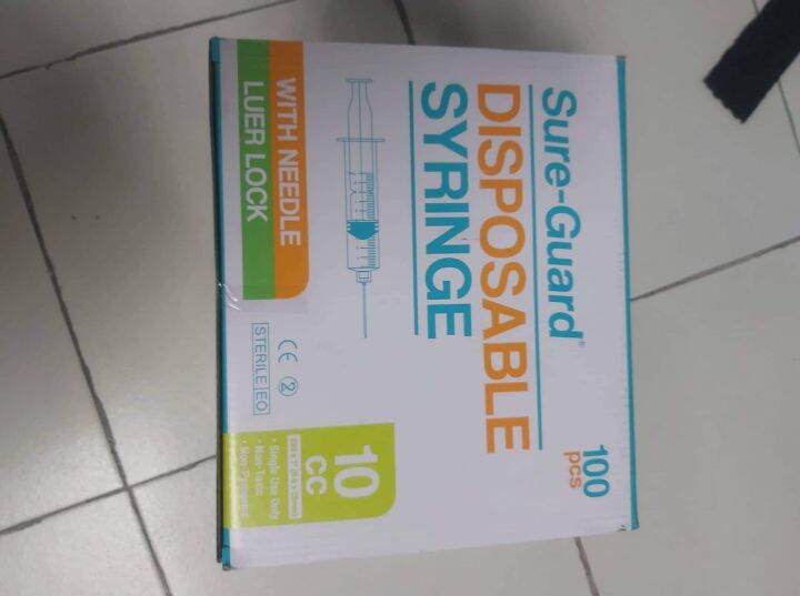 10cc Disposable Syringe with Needle 100pcs per Box | Lazada PH