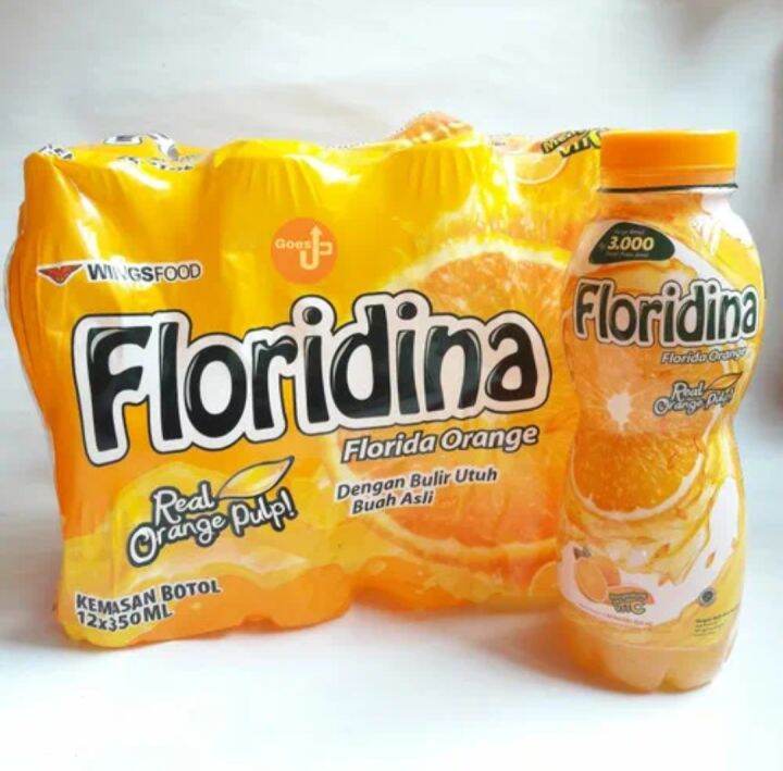 Floridina Orange 350 1 Krat isi 12 Botol | Lazada Indonesia
