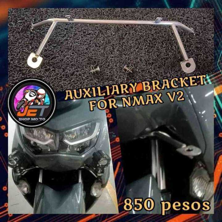 STAINLESS AUXILIARY LIGHT BRACKET FOR NMAX V2 | Lazada PH