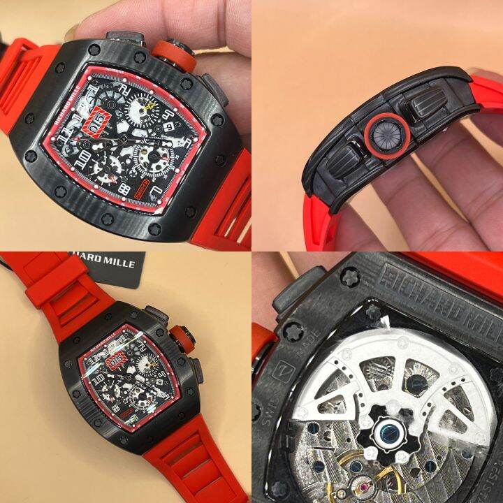 Royal Watch Richard Mille RED Japanese movement automatic one year ...