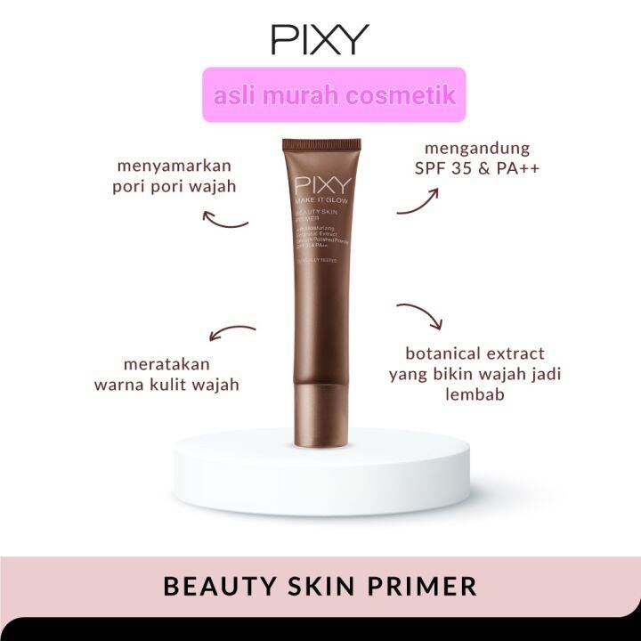 Pixy Make It Glow Beauty Skin Primer | Lazada Indonesia