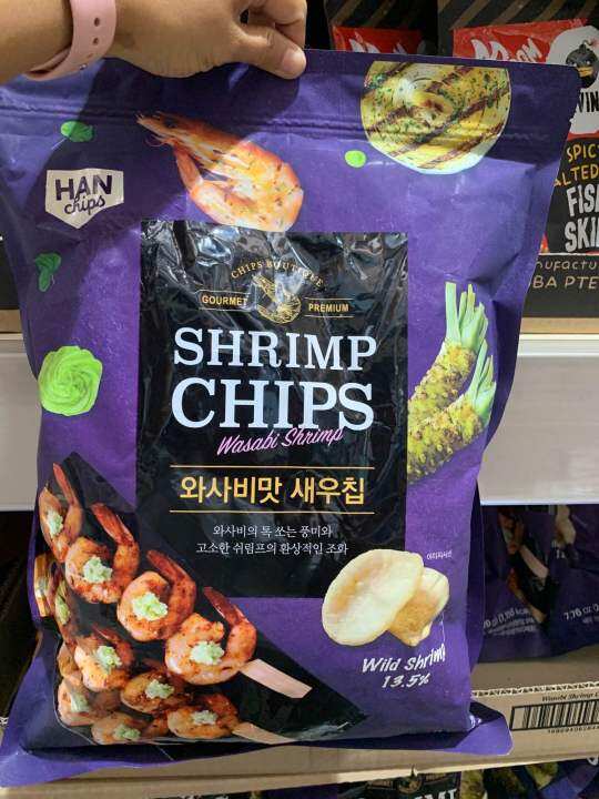 Hans Wasabi Shrimp Chips 7.76oz | Lazada PH