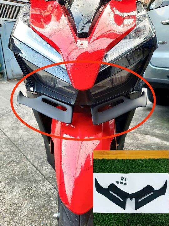FRONT WINGLET FOR HONDA CLICK 125 & 150 V2 ONLY(100% FIBER MADE ...