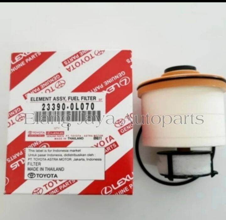 FILTER SOLAR INNOVA REBORN FUEL FILTER INNOVA REBORN FORTUNER VRZ HILUX ...