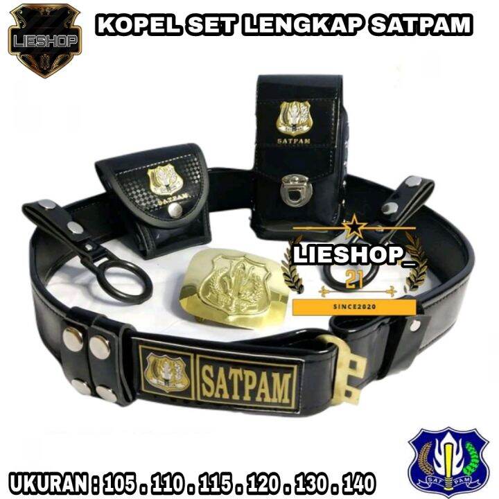 KOPEL SET SATPAM / SECURITY SABUK KOPEL SET SATPAM SECURITY TERUMAH ...