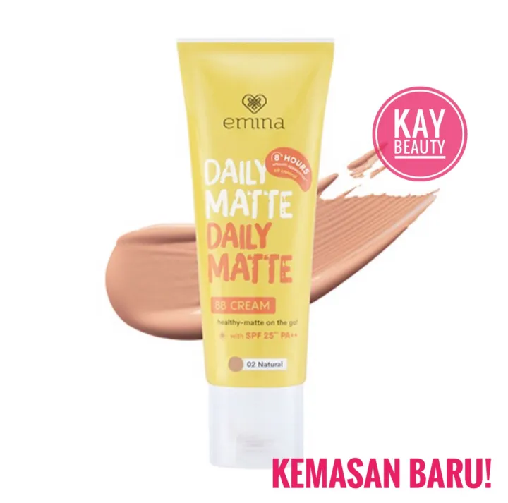 Emina BB Cream Daily Matte 16g Tube Original BPOM (New Packaging) | Lazada Indonesia