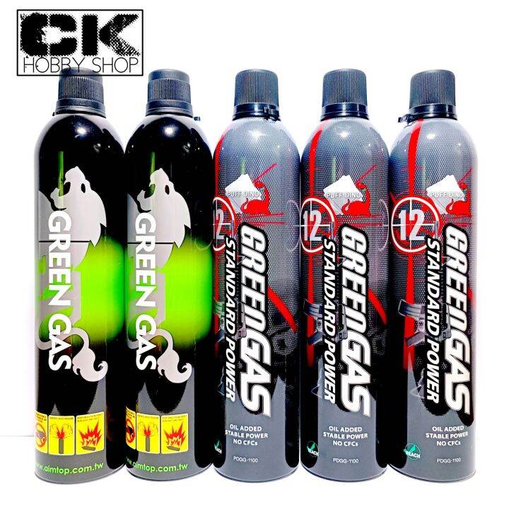 Green Gas 12kg Puff Dino and Aim Top #GBB #GBBP #GBBR #AEG | Lazada PH