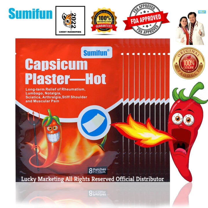 💯 ORIGINAL & EFFECTIVE ! [1-PC] Chili Plaster 18HRS-HOT! Rheumatic ...