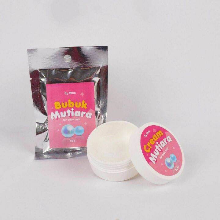 💯ORIGINAL WNA BUBUK / CREAM MUTIARA FOR BODY PUTIH CERAH BADAN | Lazada