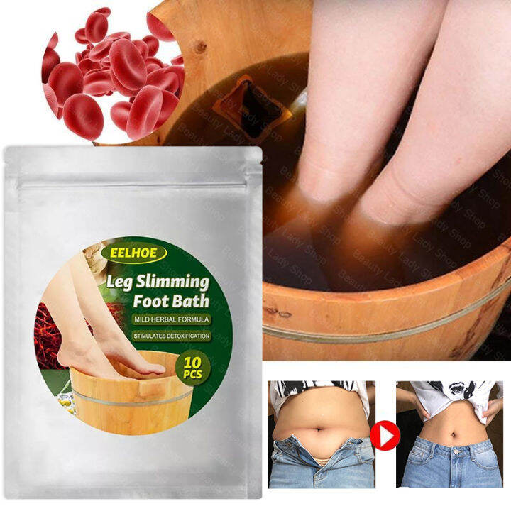 10Pcs herbal foot bath bag Ginger Foot Soak original weight loss genger ...