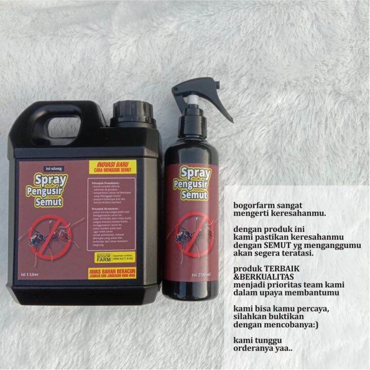 CAIRAN DAN OBAT PEMBASMI SEMUT 100% AMPUH ( 1 liter GRATIS kemasan 250 ...