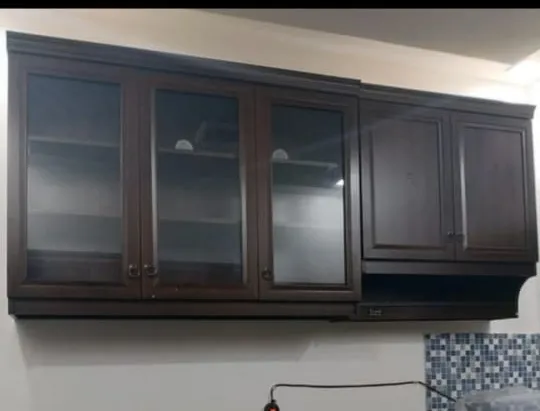 Paket kitchen set/rak gantung/lemari dapur 5 pintu kombinasi Colombia ...