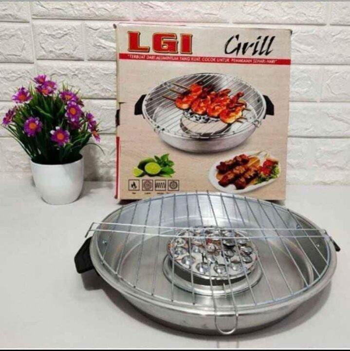 Magic roaster grill panggangan bulat/fancy grill pan | Lazada Indonesia