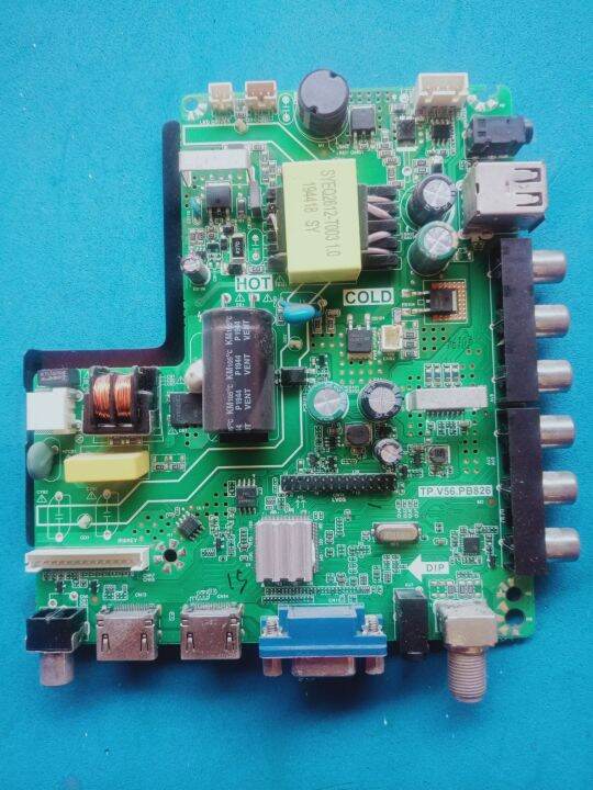 TP.V56.PB826 LED TV MAINBOARD with pre-programed of ACE MODEL:LED-808 | Lazada PH