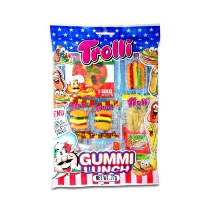 Trolli Gummy Lunch Gummy Candy -77g | Lazada PH