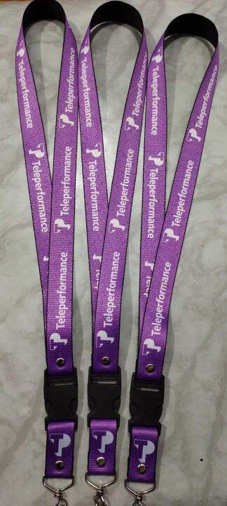TELEPERFORMANCE ID LACE LANYARD/VIOLET | Lazada PH