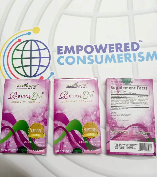 EC 3 PACK RESTORLYF Supplement 30 capsules | Lazada PH