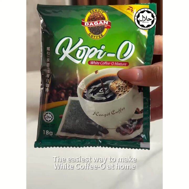 Rengit Excelsa White Coffee Kopi O Bag 16's x 18g | Lazada