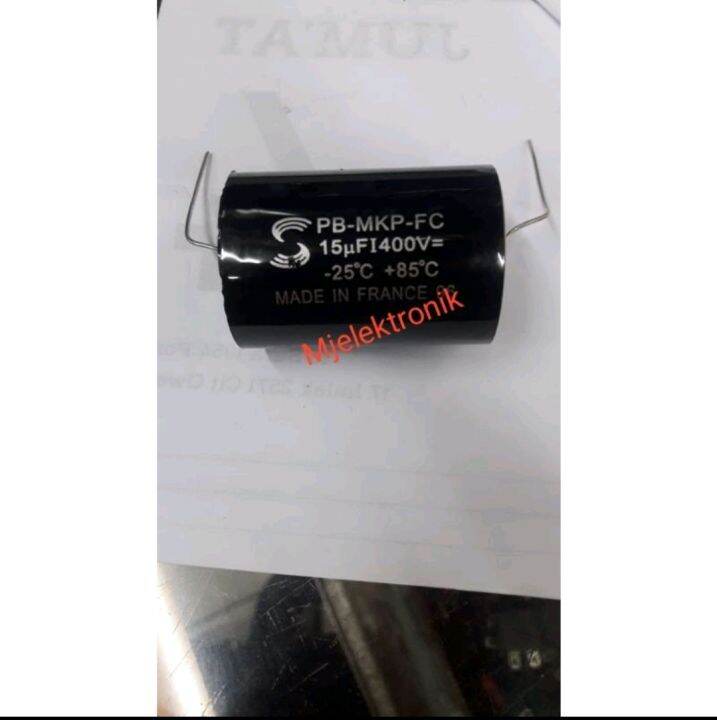 Solun 156 kapasitor 15uF 400V Ori Tweeter capasitor capasitor | Lazada ...