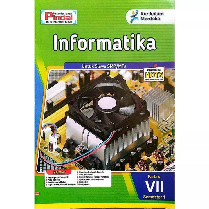 Buku LKS Informatika Kelas 7 SMP/MTs kurikulum Merdeka Semester 1 | Lazada Indonesia