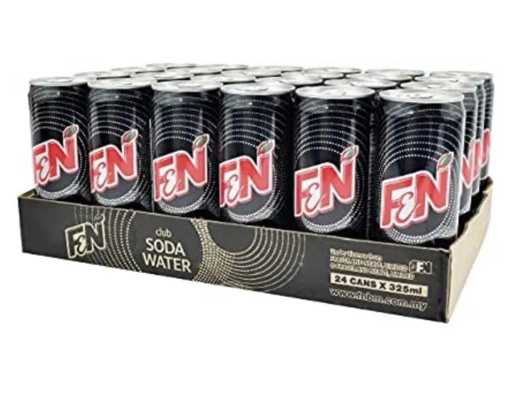 F&N SODA WATER 325mlX6can | Lazada