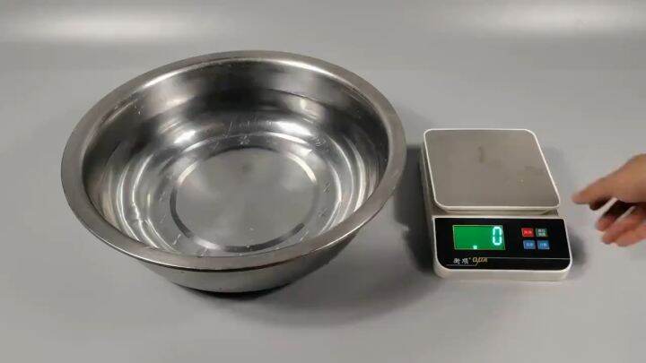 6kg/0.5g Waterproof Food Digital Weighing Scale Rechargeable Scale Digital LED Display Kitchen ...