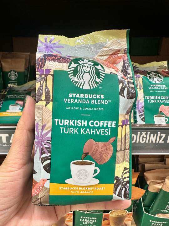 Starbucks Turkish Coffee 100 gr / กาแฟตุรกีคั่วบด สตาร์บั๊ค Exp. 04/ ...