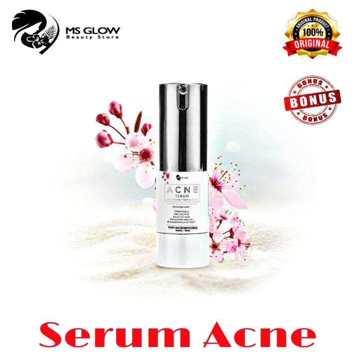 MS Glow Acne Serum Original | Lazada Indonesia