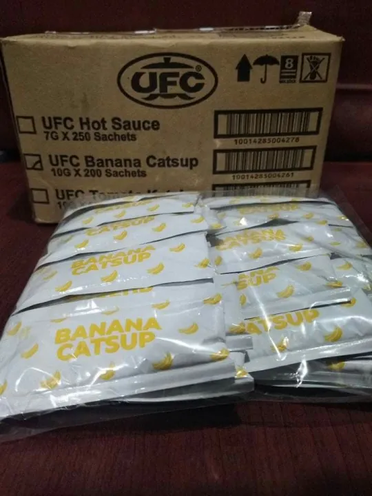 Ketchup Sachets / UFC / Banana Ketchup / 200pcs per box | Lazada PH