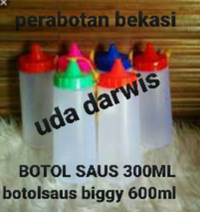 BOTOL SUAS,/BOTOL MAYONES/BOTOL KECAP PLASTIK BIGGY UK 600ML | Lazada ...