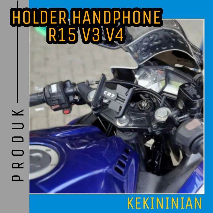 Holder Dudukan HP Handphone R15 V3 V4 Charger dan Non Charger | Lazada ...