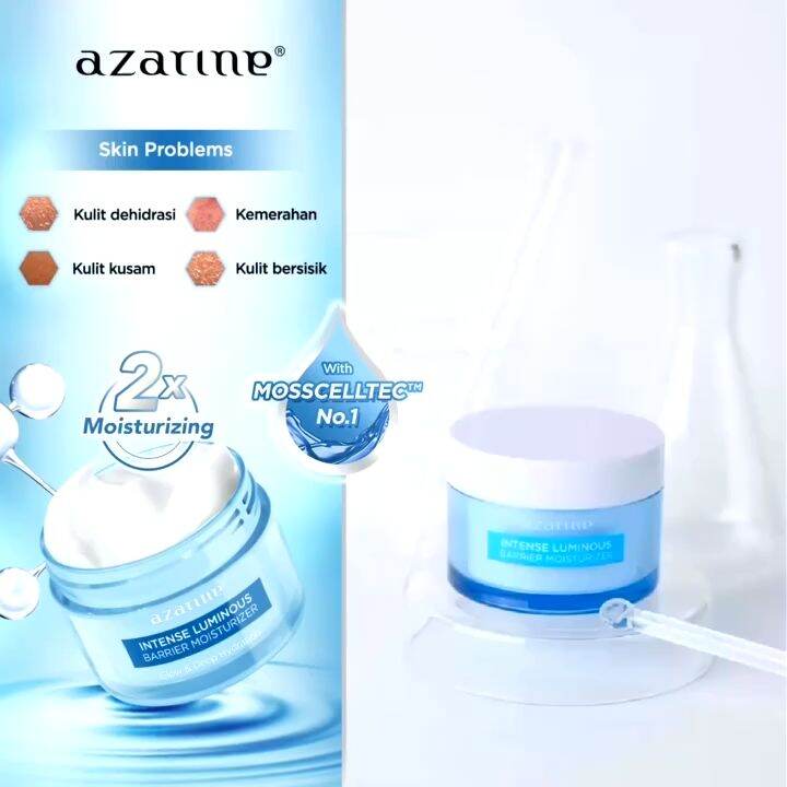 AZARINE Intense Luminous Barrier Moisturizer - 30gr | Lazada Indonesia