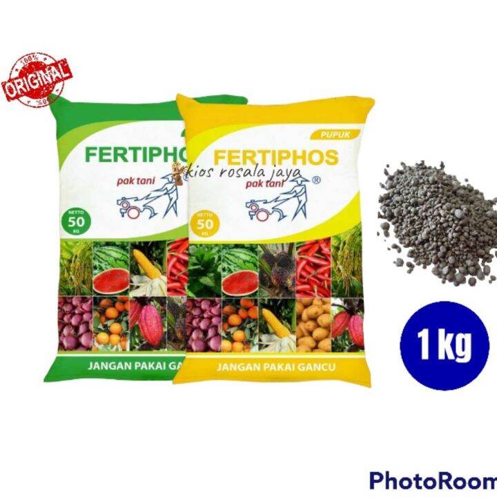 Pupuk Fertiphos hijau 1kg Repack | Lazada Indonesia